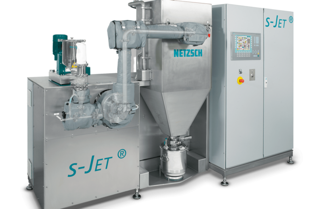 s-Jet 25 Laboratory-Scale-Steam Jet Mill - NETZSCH Grinding & Dispersing