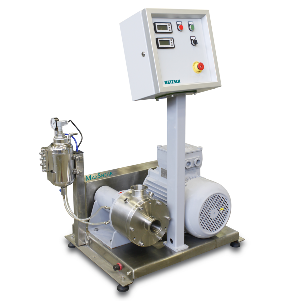 MaxShear Inline Disperser - NETZSCH Grinding & Dispersing