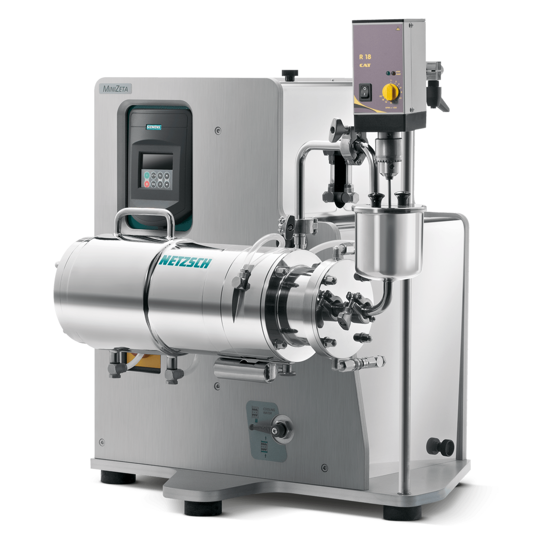 MiniZeta laboratory mill - NETZSCH Grinding & Dispersing