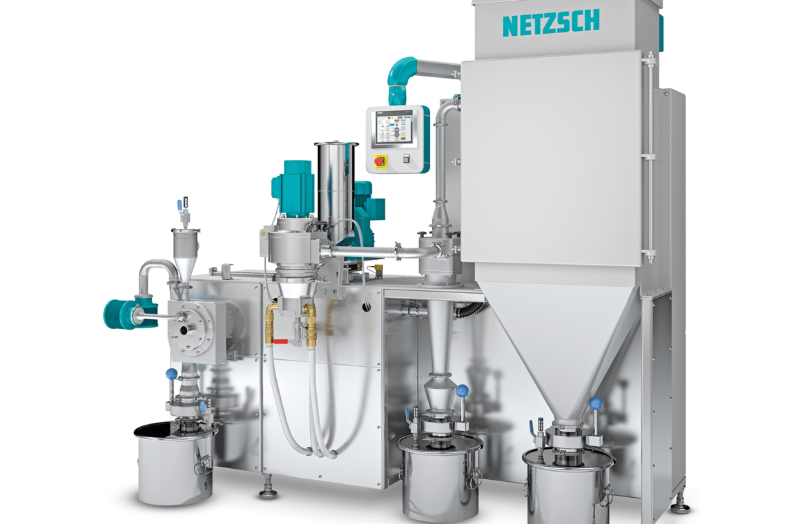 CGS 10 and CGS 16 실험실용 에어 제트밀 - NETZSCH Grinding & Dispersing