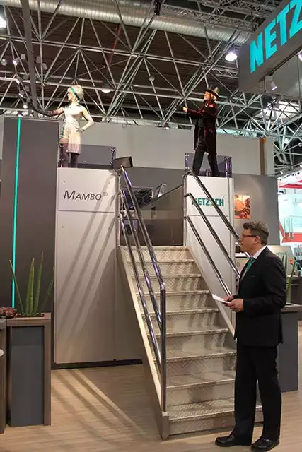NETZSCH Counts on Innovation: The Mambo is introduced at Interpack 2014 ...