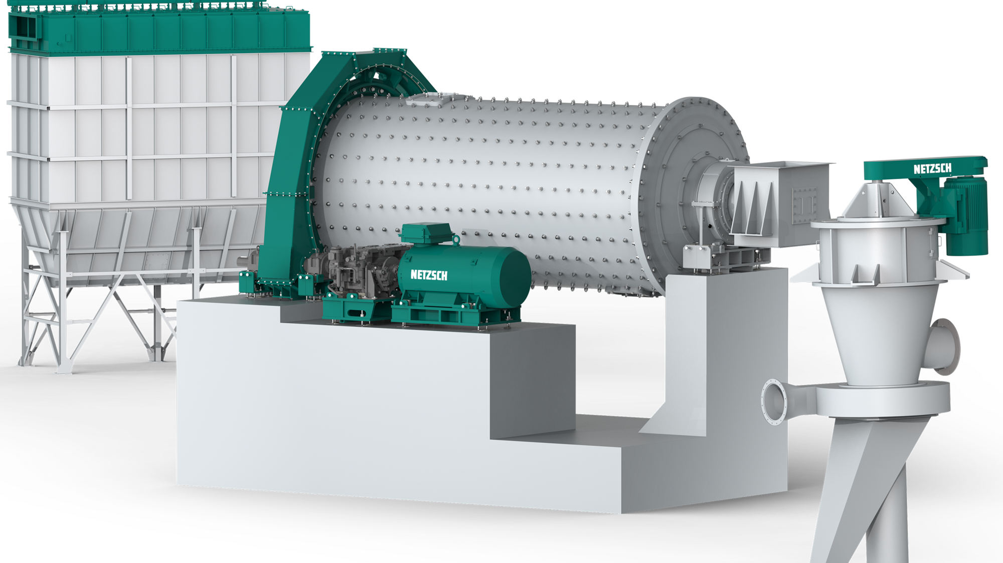 Sistemas de minerais - NETZSCH Grinding & Dispersing