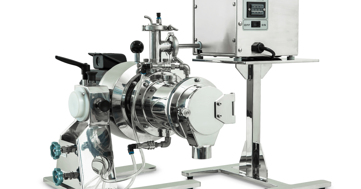 SpheRho Lab Size Dry Agitator Bead Mill - NETZSCH Grinding & Dispersing